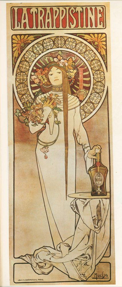 La Trappistine by Alphonse Mucha by Alphonse Marie Mucha