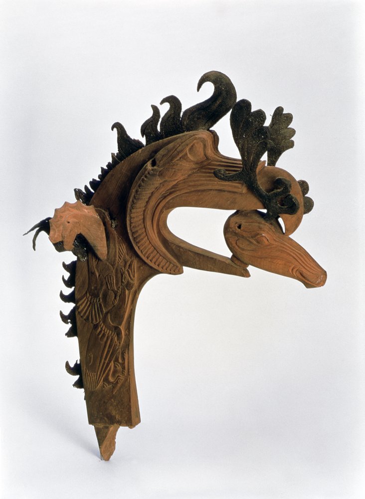 Terminal depicting a griffin holding a deer in its beak, from the ...