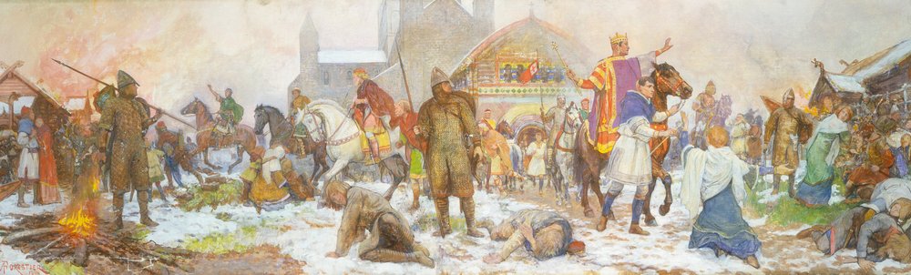 Episode at the Coronation of William I, London, Christmas Day, 1066