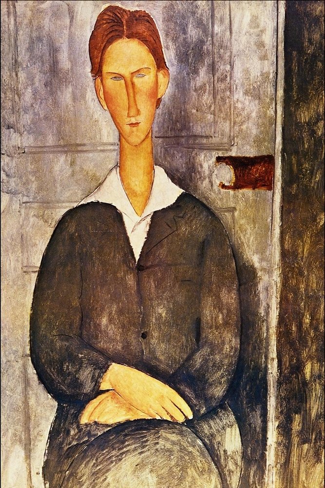Portrait of a Young Man by Amedeo Modigliani