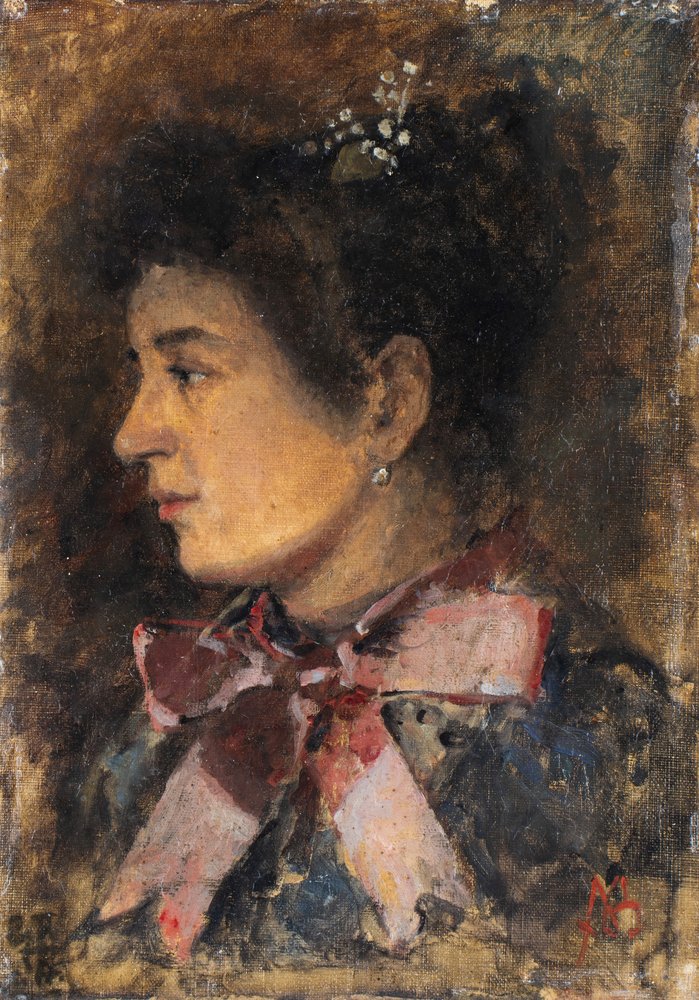 Portrait of Medea Taci by Amedeo Modigliani