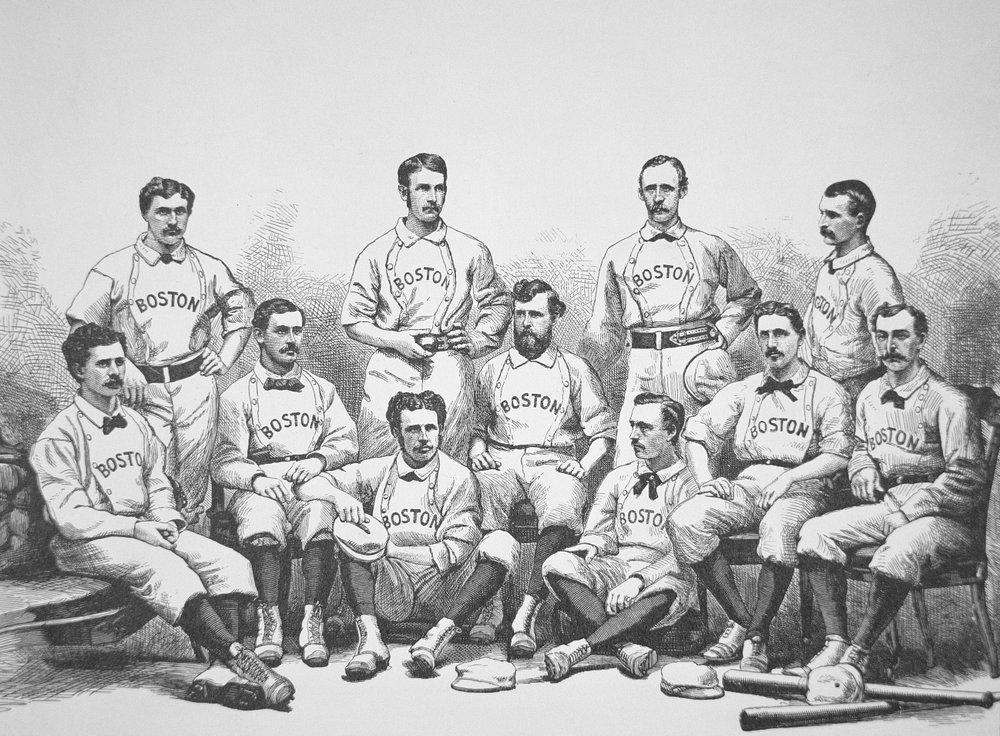 Boston Red Sox, National Champions in 1874