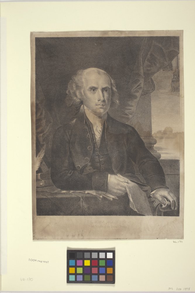 James Madison by American School: Buy fine art print