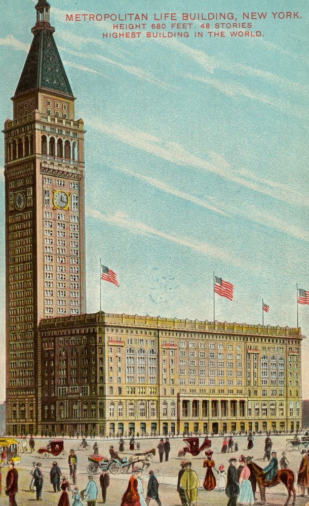 Metropolitan Life Building, New York by American School