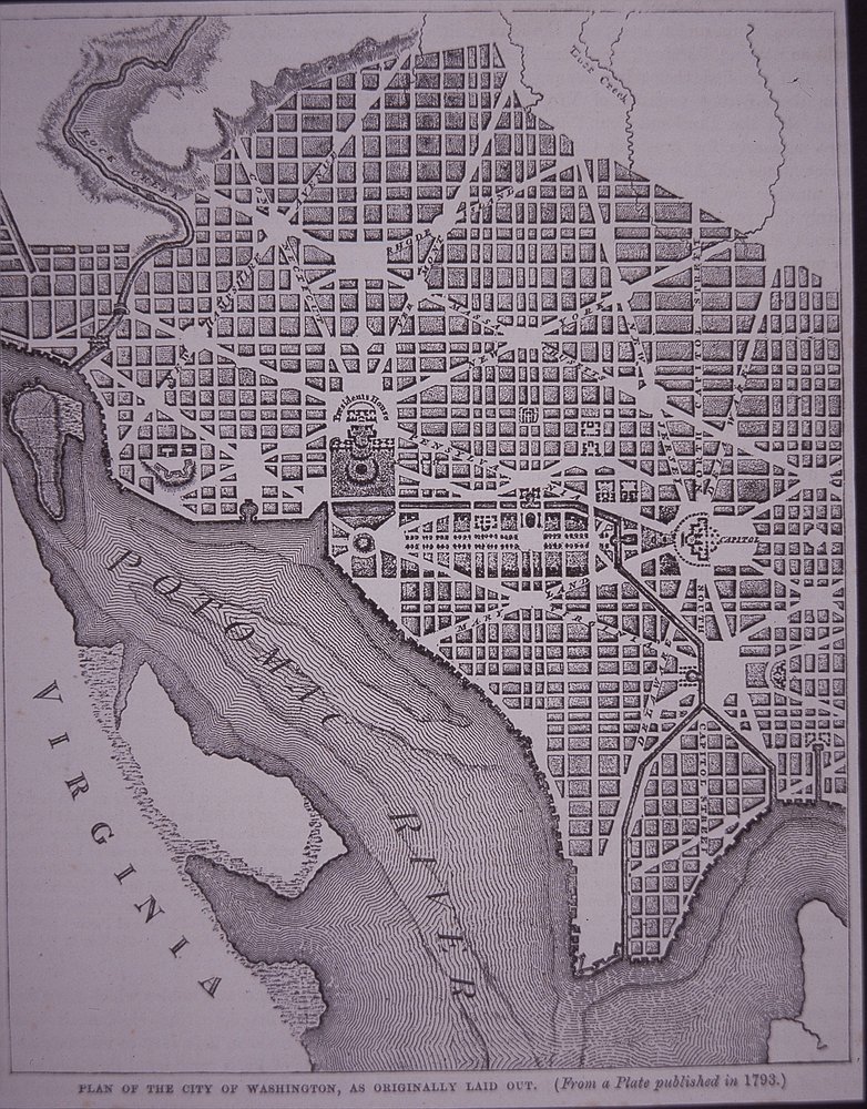 Washington Dc Original Plan