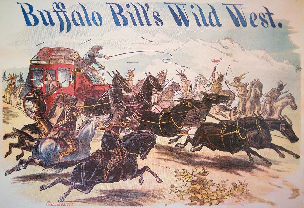 Poster for Buffalo Bill's Wild West Show, c.1885