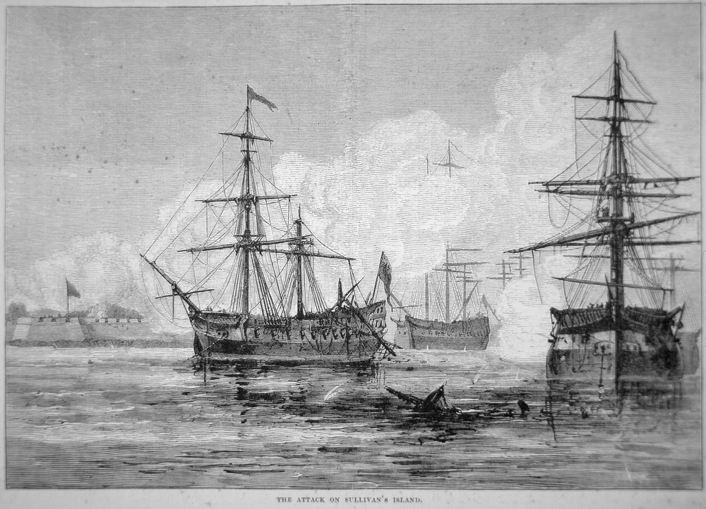 The Attack on Sullivan's Island, June 28th 1776