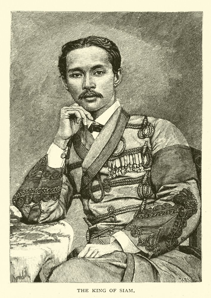 The King of Siam by American School: Buy fine art print