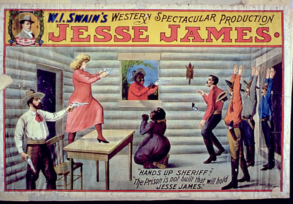 The Prison Is Not Built That Will Hold Jesse James, Advertisement for W ...