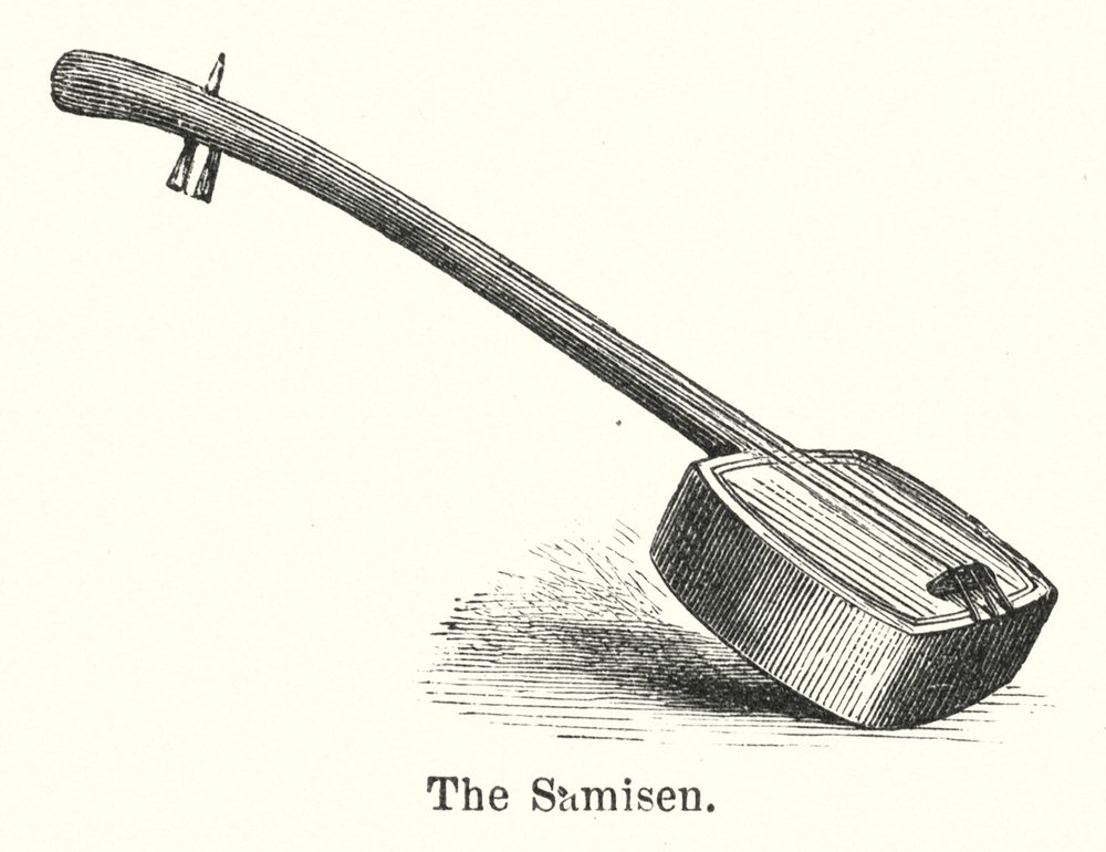 The Samisen by American School: Buy fine art print