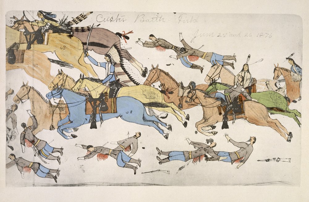 Retreat of Major Marcus Reno's command