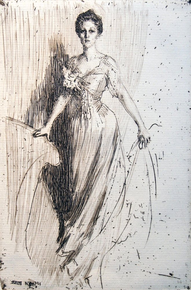 Miss Lurman by Anders Leonard Zorn: Buy fine art print