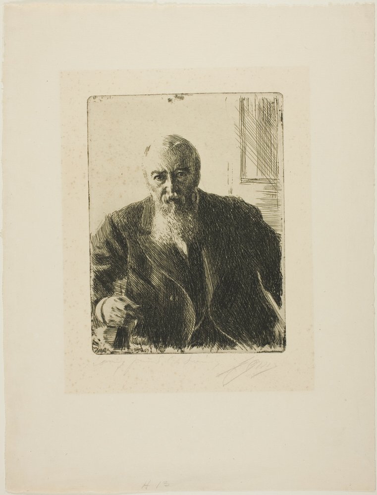C. F. Liljevalch by Anders Leonard Zorn: Fine art print