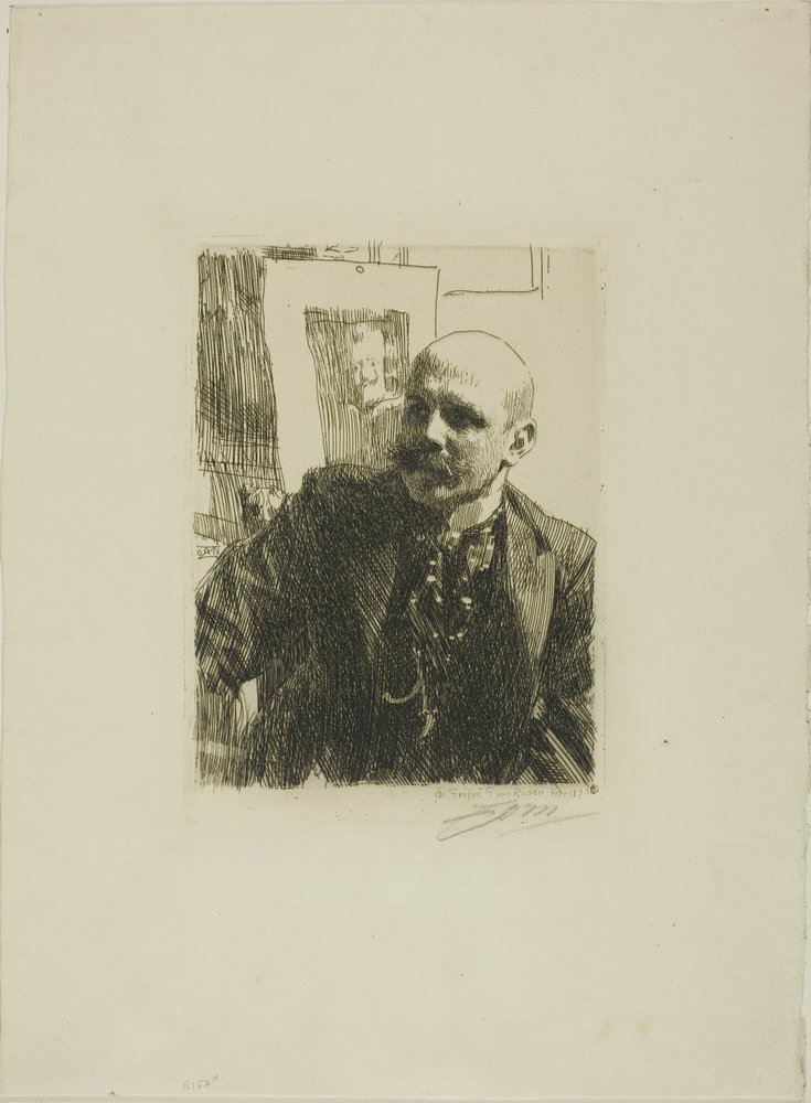 Georg von Rosen by Anders Leonard Zorn: Buy fine art print