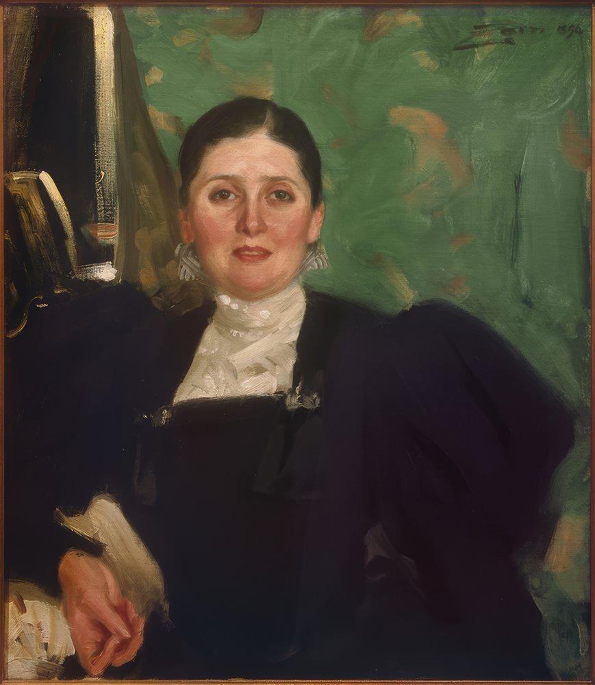 Martha Liebermann by Anders Leonard Zorn: Fine art print