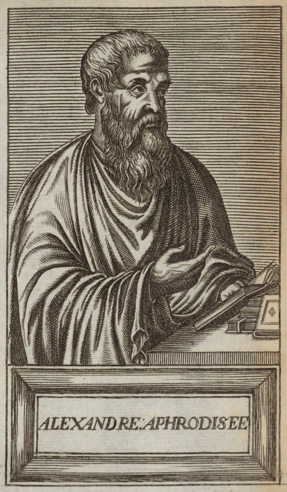 Alexander of Aphrodisias by Andre Thevet: Fine art print