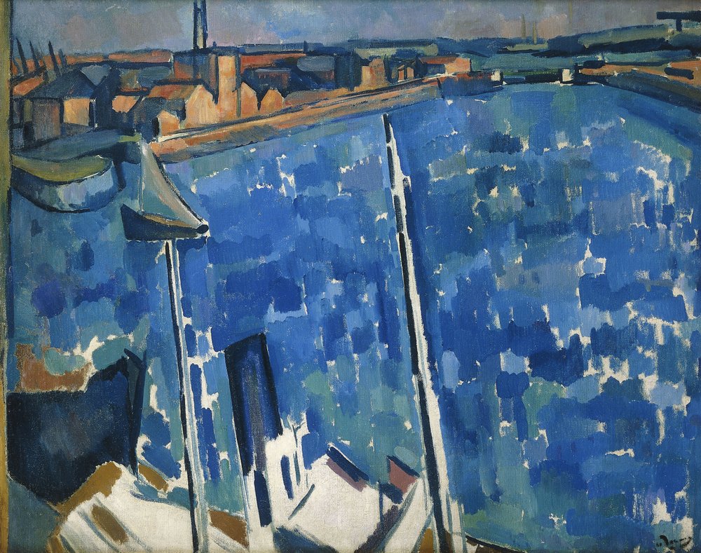The Harbour by Andre Derain: High-quality fine art print