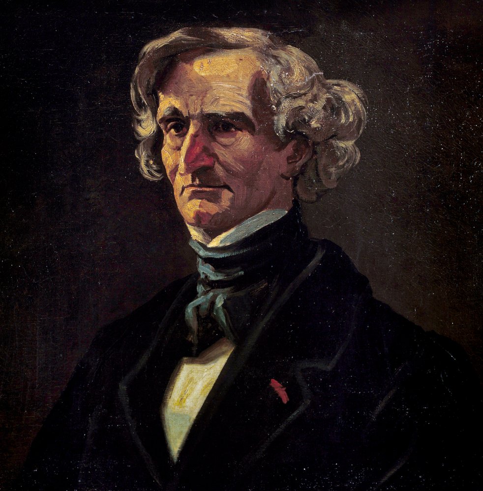 Portrait of Hector Berlioz (detail) by Andre Gill