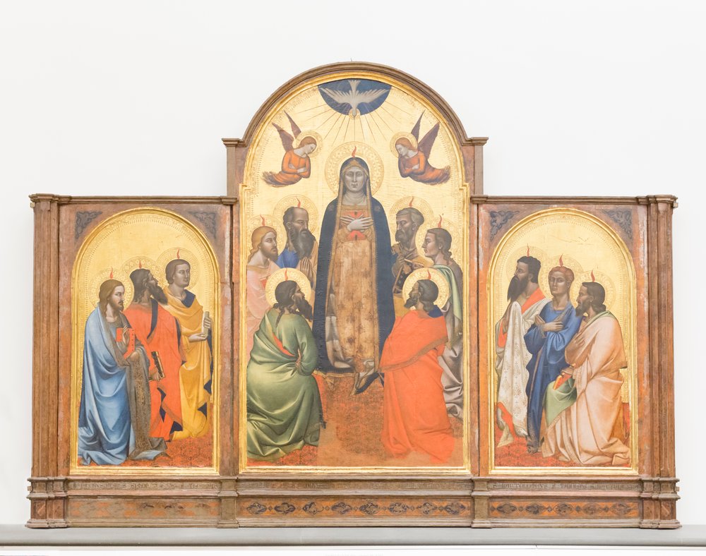 The Pentecost by Andrea di Cione Orcagna: Fine art print