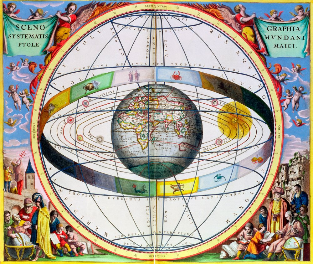 Map of Christian Constellations, 1660-1661