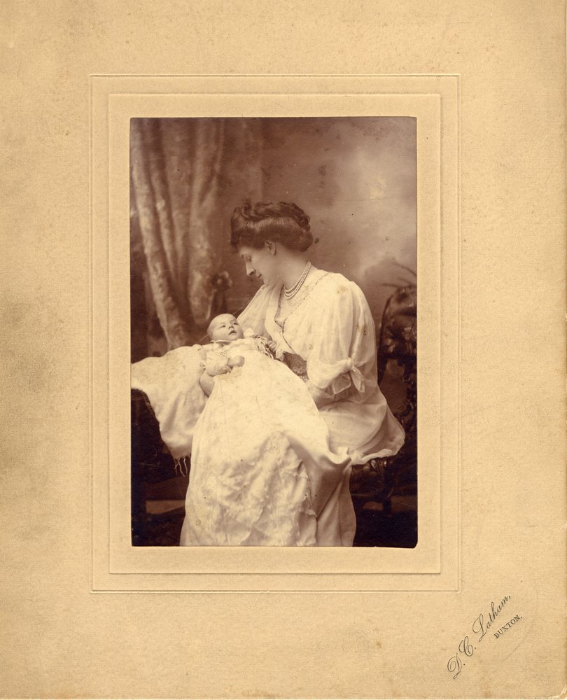 Duchess Evelyn Cavendish with Her Daughter Lady Anne