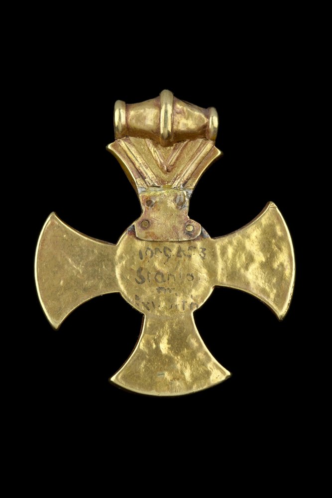 Reverse of the Ixworth Cross by Anglo-Saxon: Fine art print
