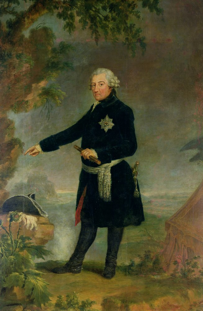 Portrait of Frederick II the Great