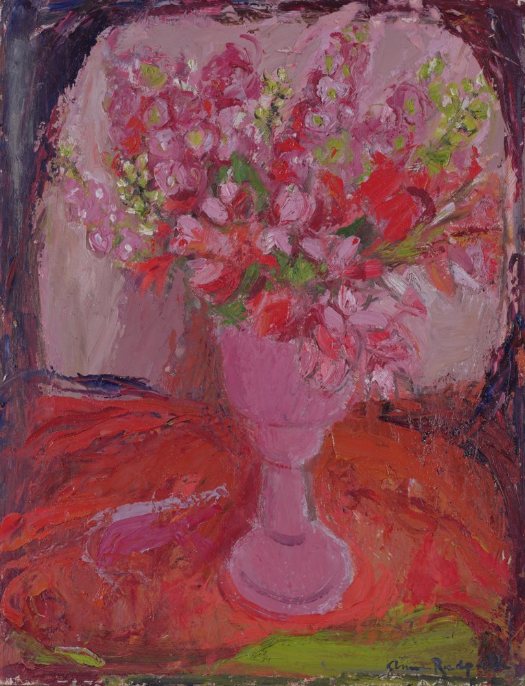 Pink Flowers by Anne Redpath: Buy fine art print