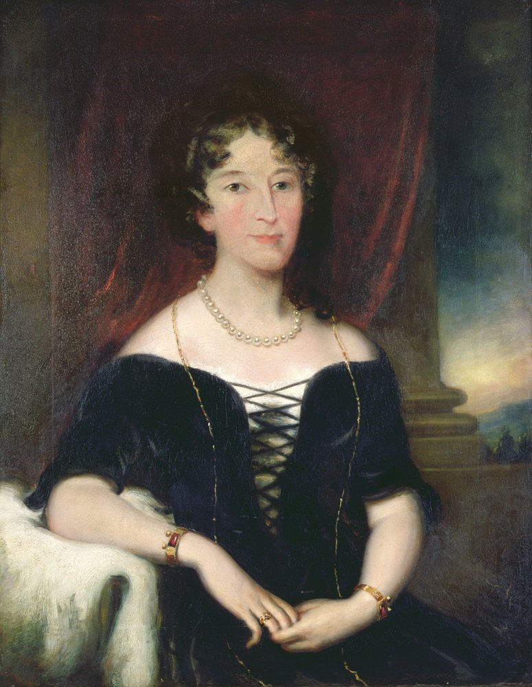 Portrait of Elizabeth, wife of John Macarthur, co-founder of the ...