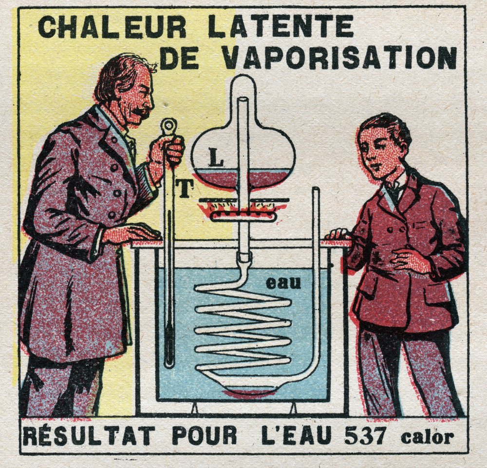 Calorimetry: The Latent Heat of Vaporization Measured by Marcellin ...