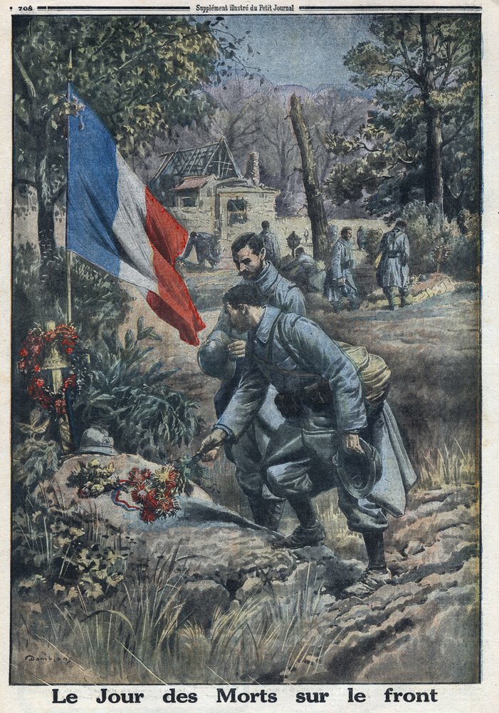 First World War 1914-1918. The Day of Dead on the Front: Soldiers on ...