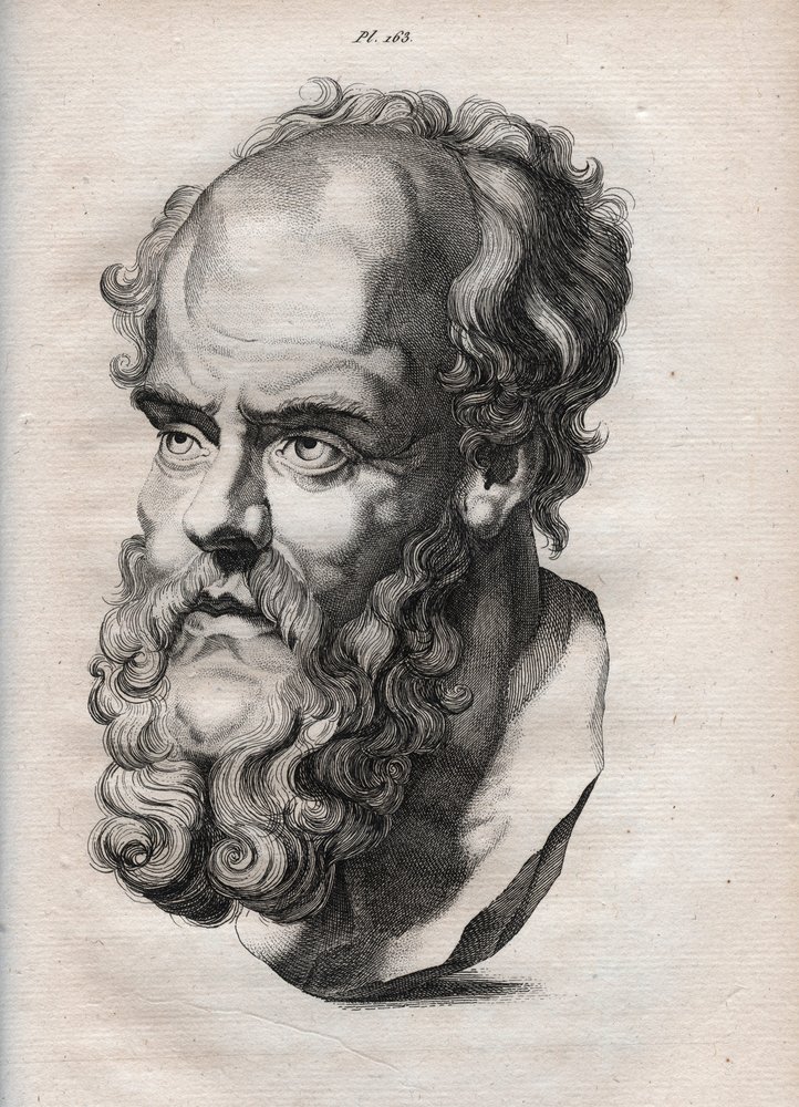 Physiognomy - the Greek philosopher Socrates (ca. 469 BC-399 BC ...