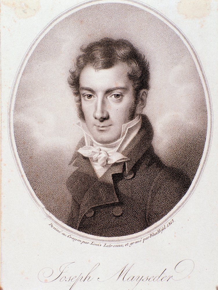 Portrait of Joseph Mayseder by Anonymous Anonymous