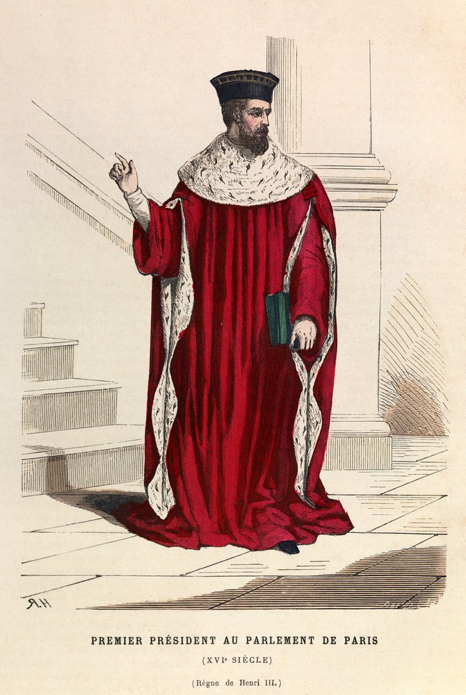 First President of the Parliament of Paris in the 16th century