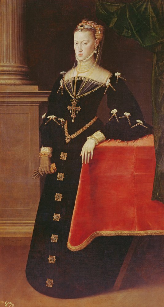 Archduchess Maria of Austria by Anthonis van Dashorst Mor