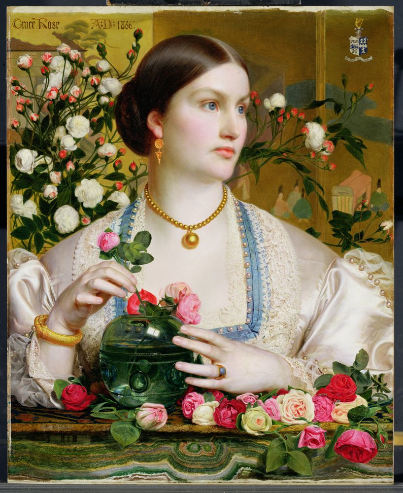 Grace Rose by Anthony Frederick Augustus Sandys