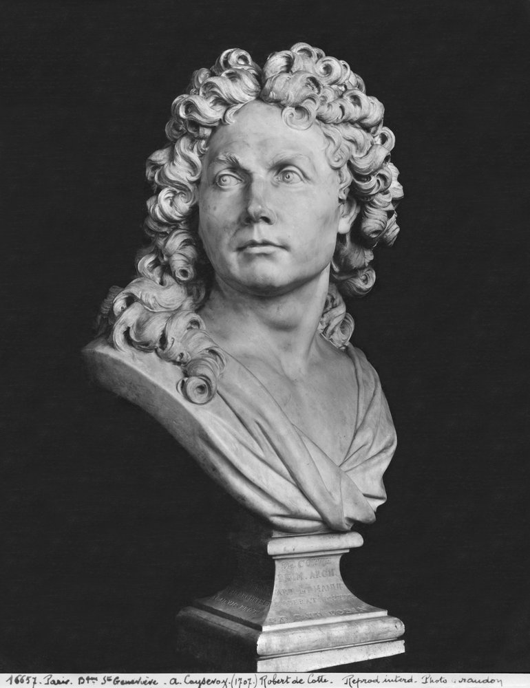 Bust of Robert de Cotte, 1707 by Antoine Coysevox