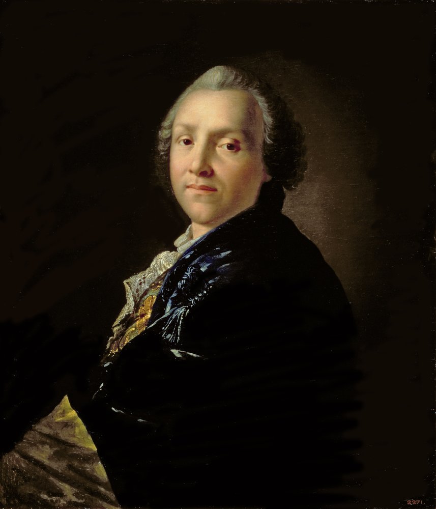 Portrait of Aleksandr Petrovich Sumarokov, 1760
