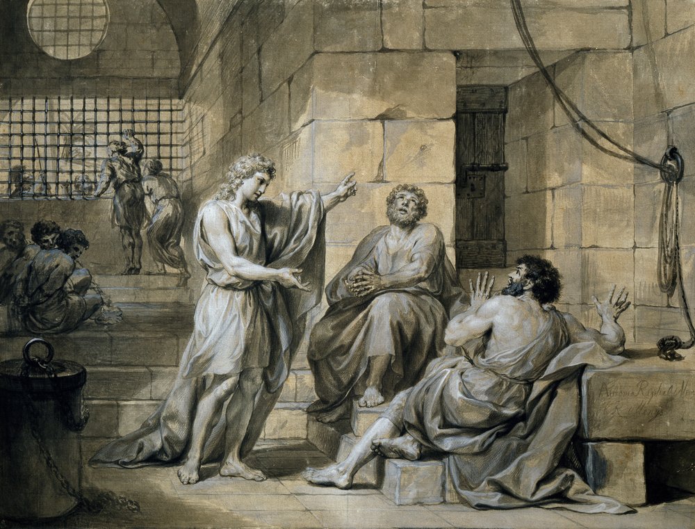 Joseph of Egypt in Prison by Anton Raphael Mengs