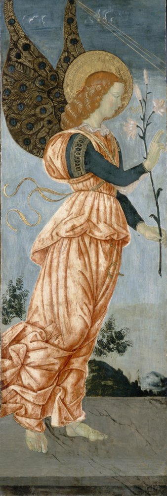 Angel of the Annunciation by Antoniazzo Romano