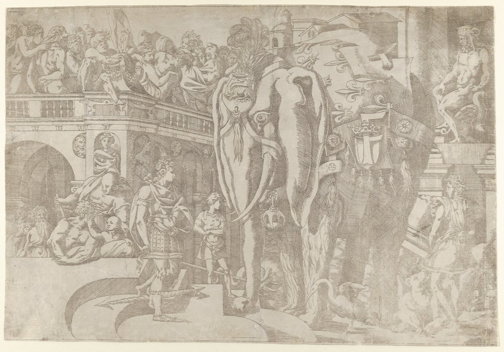 Royal Elephant by Antonio Fantuzzi: Buy fine art print