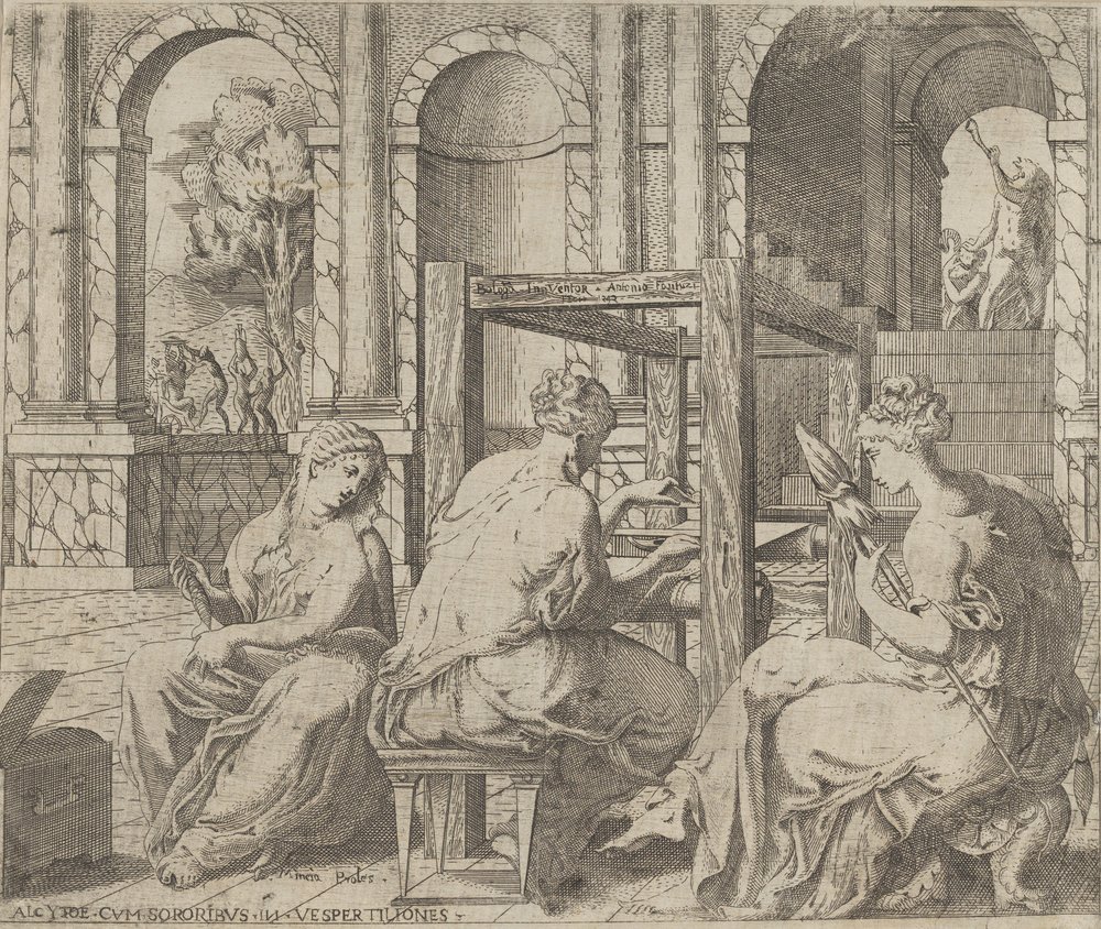 The Daughters of Minyas by Antonio Fantuzzi