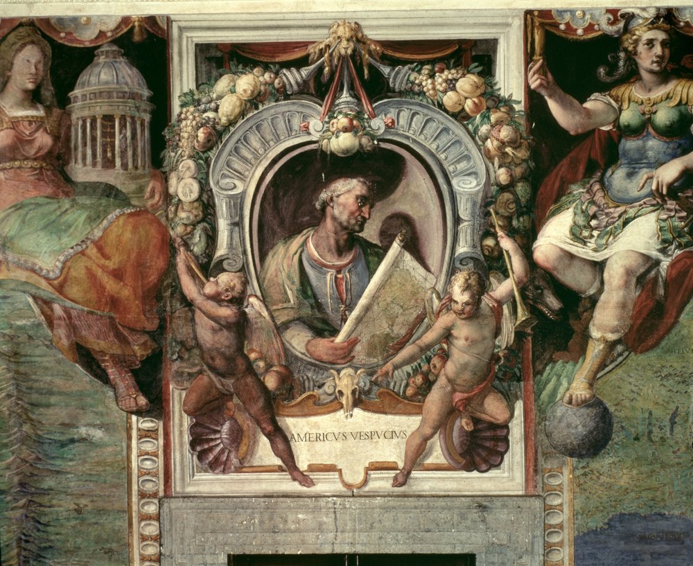 Amerigo Vespucci from the 'Sala del Mappamondo'