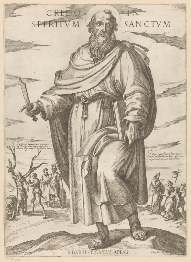 Saint Bartholomew (series title: Christ, Mary, and the Apostles)