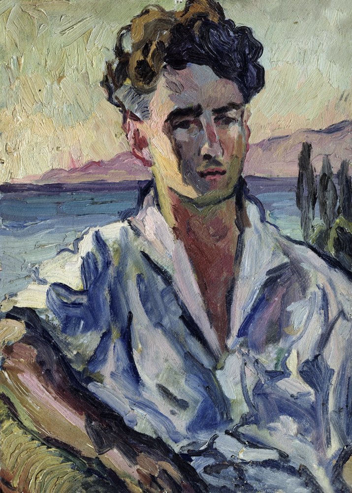 Iosif Utkin, 1931 by Aristarkh Vasilievic Lentulov