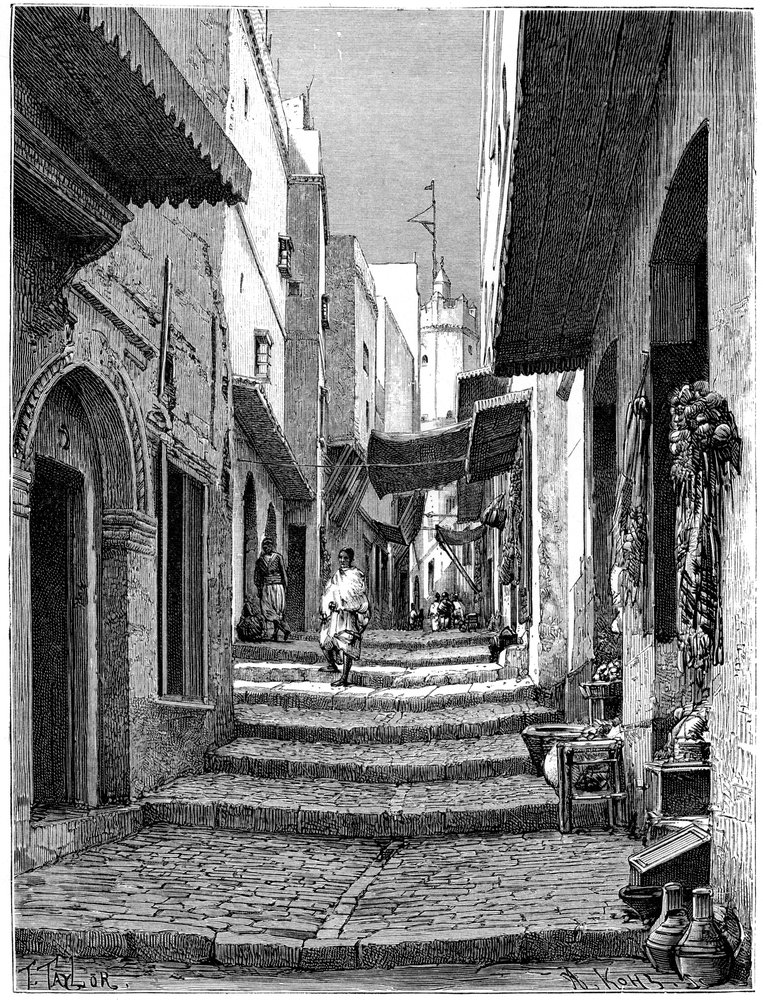 Old Town, Algiers by Armand Kohl: Buy fine art print