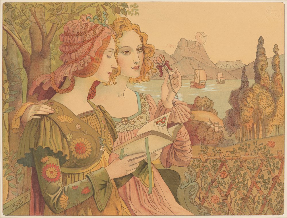 Golden Legend, 1897 by Armand Point: Buy fine art print