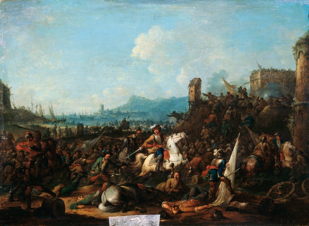 The Siege of La Rochelle in October 1628, Early 18th Century