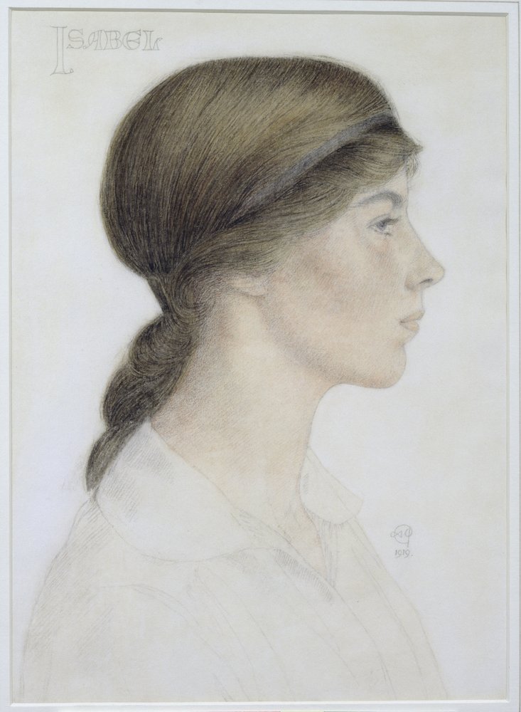 Isabel Margaret Jordan by Arthur Joseph Gaskin