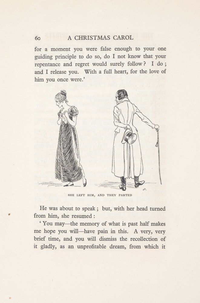 She Left Him, and They Parted by Arthur Rackham